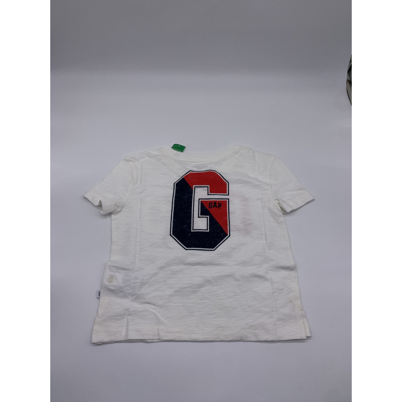 Camiseta Logo - Gap Kids - Tamanho GG (12 anos)