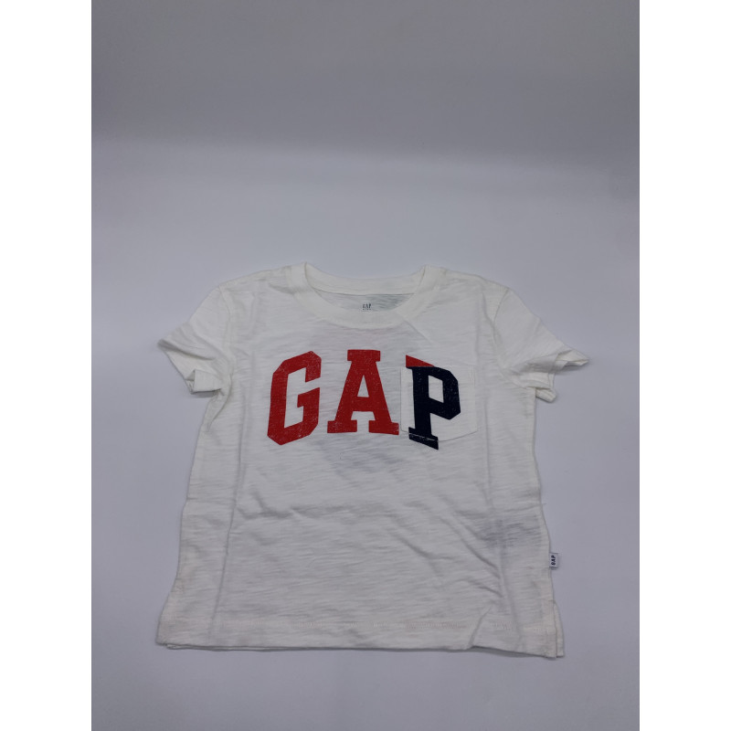 Camiseta Logo - Gap Kids - Tamanho GG (12 anos)