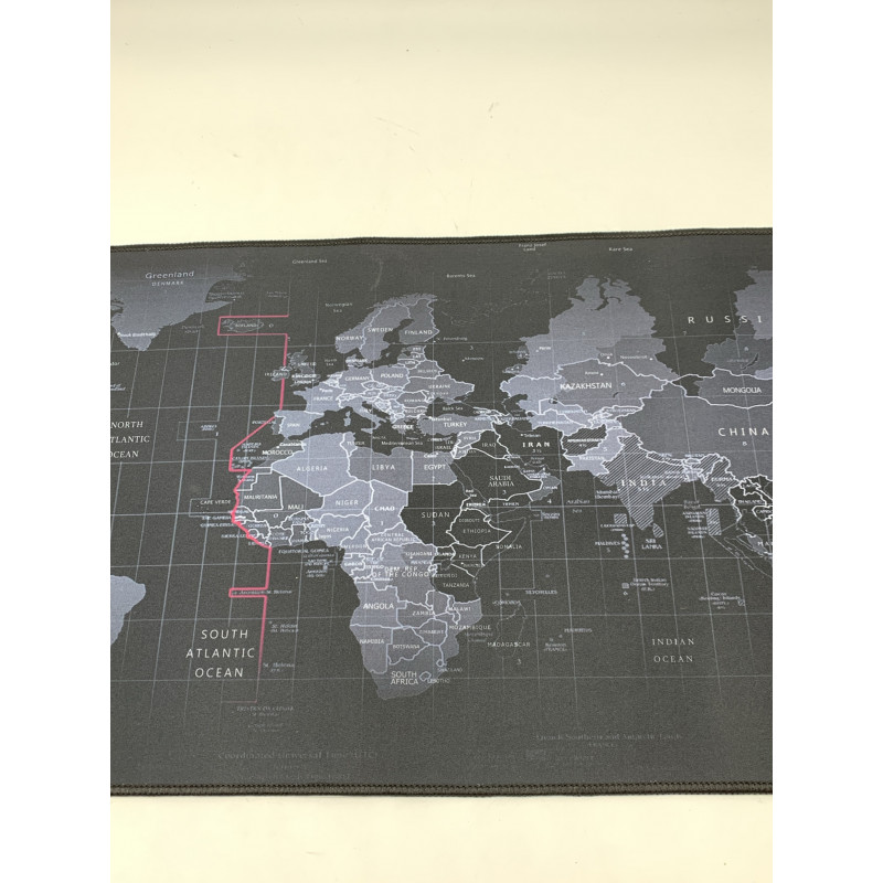 Mousepad Mapa Mundi - 31 x 12'' in(79 x 30 cm)