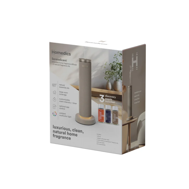 Homedics SereneScent Fragrance Diffuser