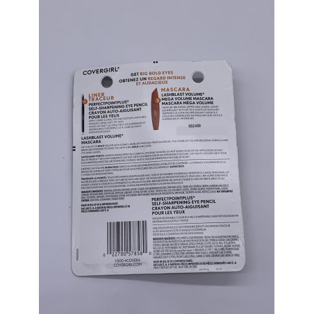 Kit Rímel CoverGirl - Lash Blast Volume Very Black 800+ Lapis Black ...