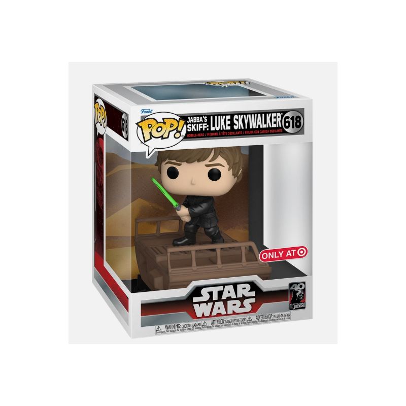Funko Pop! Deluxe: Star Wars Jabba's Skiff - Luke Skywalker
