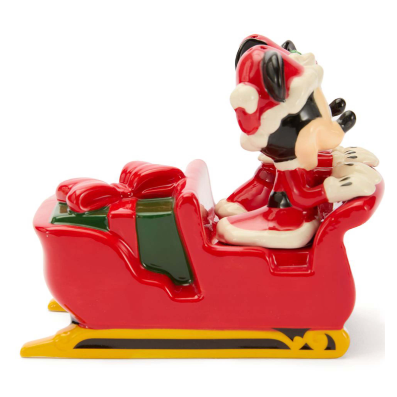 Disney - Salt and Pepper Shaker Set - Mickey and Minnie Sleigh Ride