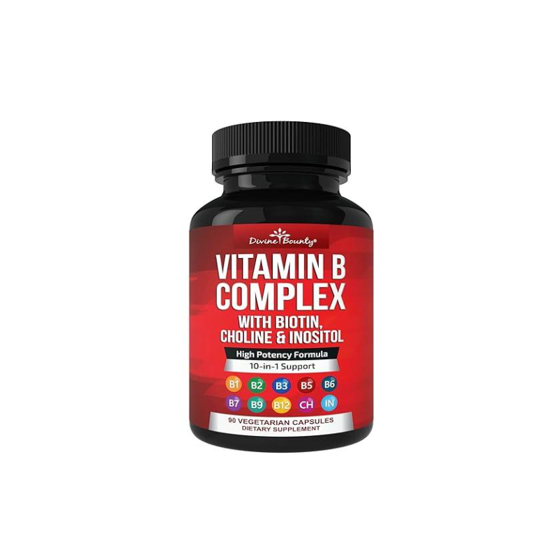 Divine Bounty - Super B Complex Vitamins - Exp 02/2028